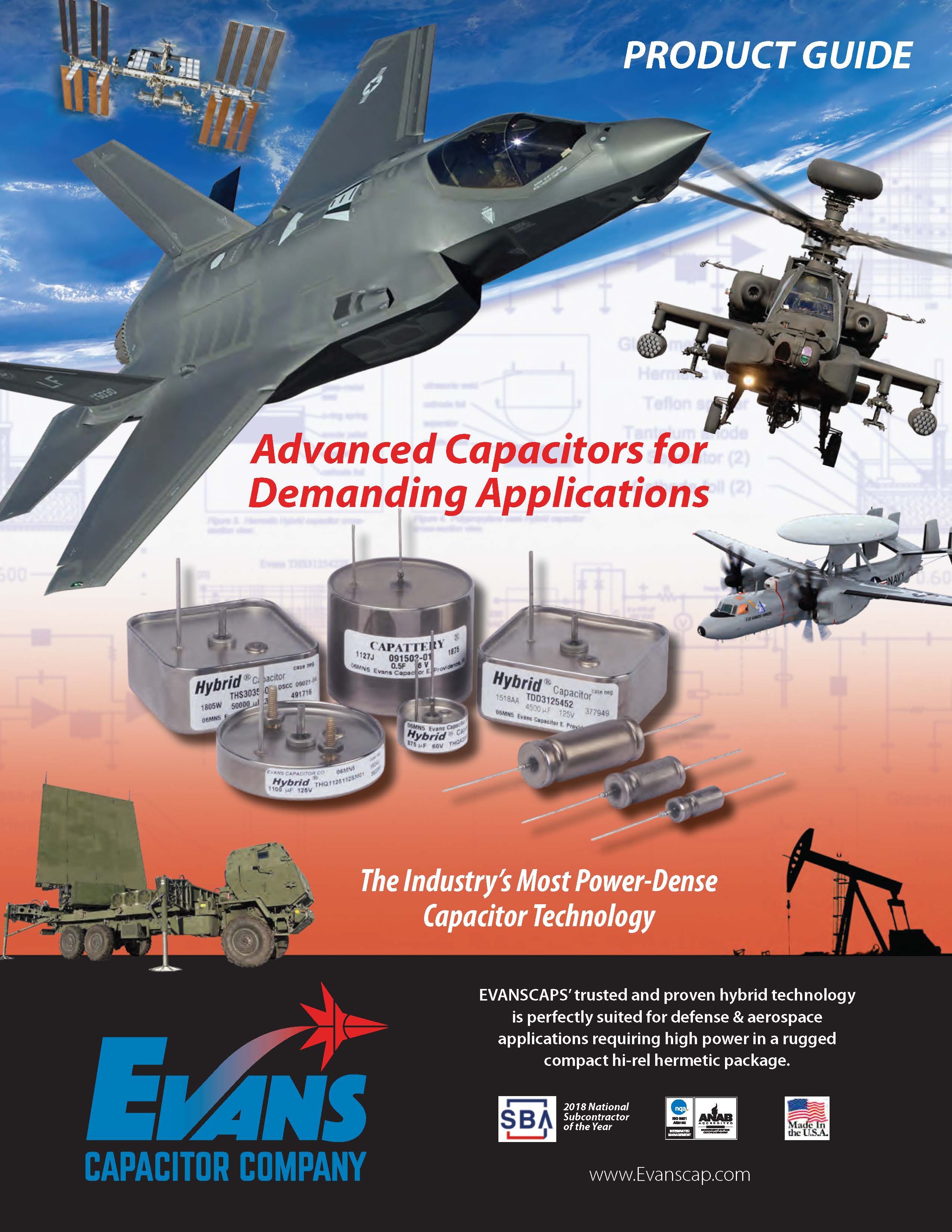 Evans Capacitor Product Guide - Militram